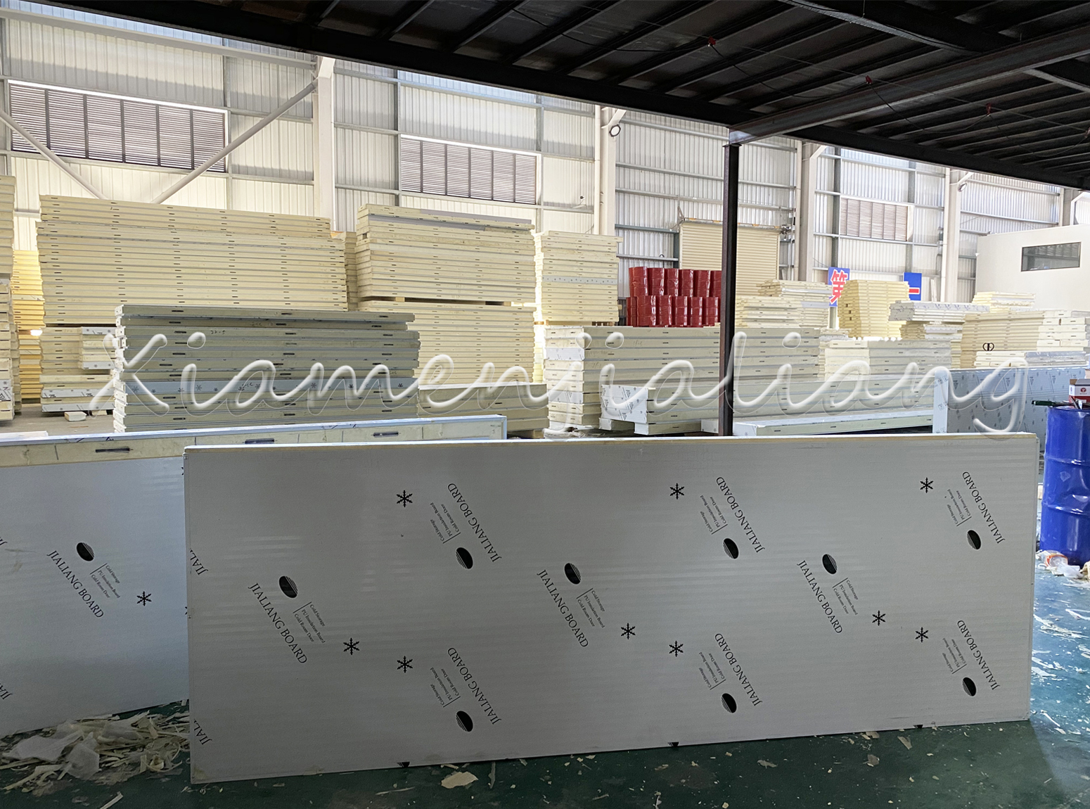 Jialiang 100mm Cold Room Pu Panel Polyurethane Wall Panels from China ...